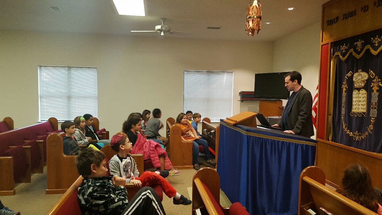 Birthright Israel talk to Sunday school - Congregation Beth El Austin ק ...